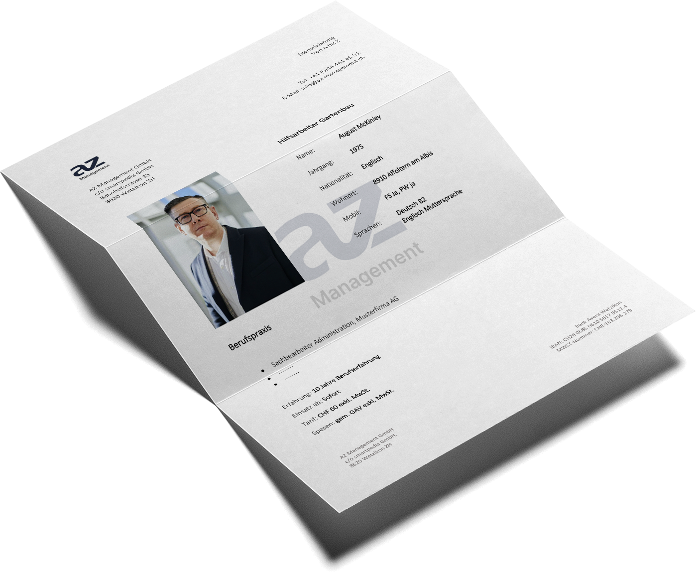 Kontakt – AZ Management AG